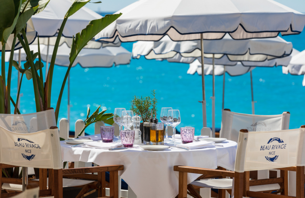 Sélection de plages privées à Nice par l'Hôtel West End